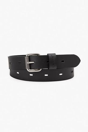 Levi's Ceinture Oval Perf - Homme - Noir / Regular Black - 80