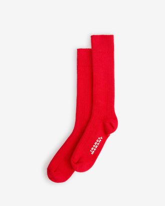 Isabel Marant Chaussettes Selveria - Femme - Rouge - - Isabel Marant