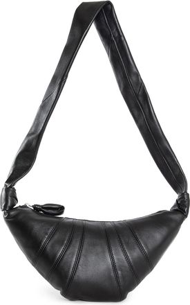 Christophe Lemaire Small Croissant Bag In Leather