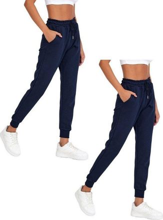 Comeor Jogginghose Damen -Baumwolle Sporthose, Trainingshosen, Freizeithosen, Sweatpants (2-tlg)
