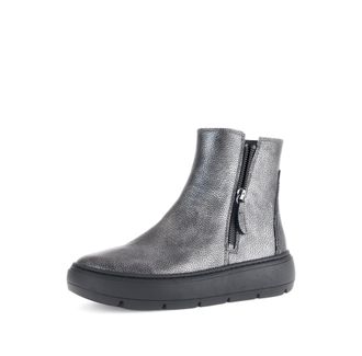 Gabor Damen Ankle Boots, Frauen Stiefeletten,Best Fitting,Kurzstiefel,uebergangsschuhe,uebergangsstiefel,gef&uuml;ttert,Stiefel,Grey,38.5 EU / 5.5 UK