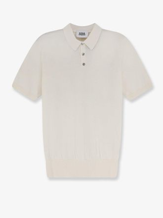 Alpha Studio Cotton and silk blend polo shirt - ALPHA-STUDIO - gender_Man
