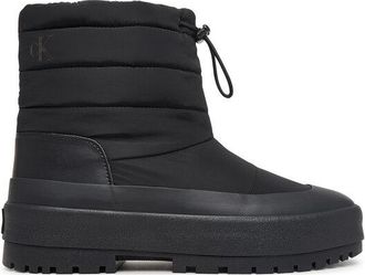 Calvin Klein Schneeschuhe Vulc Flatform Snowboot Nyl HW0HW03245 Schwarz