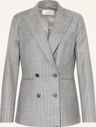 PESERICO Peserico Blazer Mit Glitzergarn grau