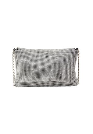 Faina Clutch/Abendtasche Damen Silber
