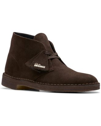 Clarks Desert Boots aus weichem Wildleder mit Kreppsohle in