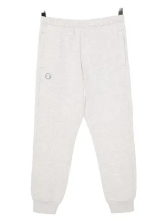 Aape By A Bathing Ape pantalon de jogging Moonface - Gris