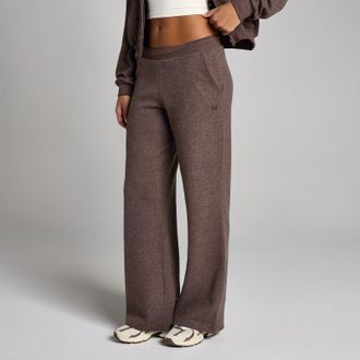 MyProtein Jogging jambe droite taille moyenne Soft Touch MP femme - Cacao chin&eacute; - XS