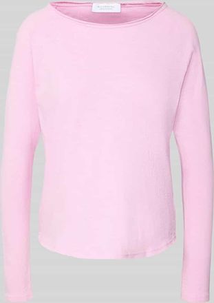 Rich & Royal Longsleeve mit Rollsaum