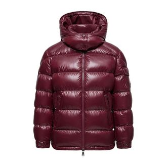 Moncler Doudoune en nylon laqu&eacute; Maire - - Jackets - Damen - Rot - XS