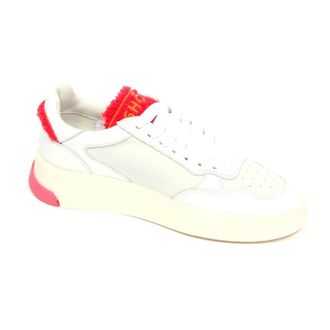 Ghoud Low Leather Sneakers Wei&szlig; | Koralle - - Shoes - Damen - Wei&szlig; - 36 EU