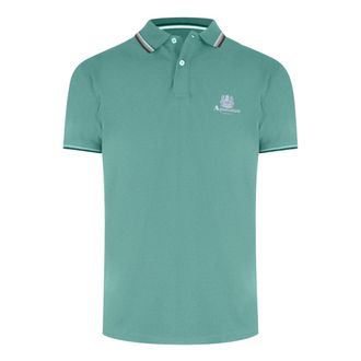 Aquascutum Active Cotton Polo Salvia