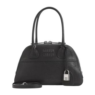 Miu Miu Vivian Nappa Schultertasche - - Bags - Damen - Schwarzk - ONE SIZE