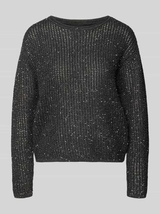 s.Oliver Black Label Relaxed Fit Pullover mit Woll-Alpaka-Anteil