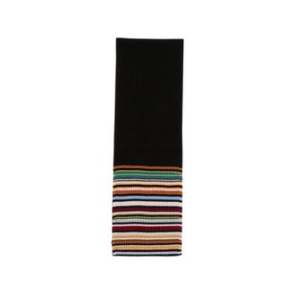 Paul Smith Signature Stripe Wollschal - - Accessories - Damen - Schwarzk - ONE SIZE