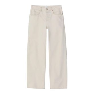 Closed Weite Denim-Hose mit 5 Taschen - - Jeans - Damen - Beige - W29