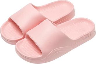 Generic cfpqv Sandales de bain confortables pour femme - Semelle &eacute;paisse - Super douces - Chaussures de bain plates - Chaussures nuages - Sandales ultra l&eacute;g&egrave;r