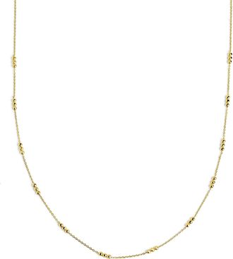 Singularu Triple Dots Halskette. Sterlingsilber mit 18 Kt Vergoldeter Beschichtung. Schmuck f&uuml;r Damen