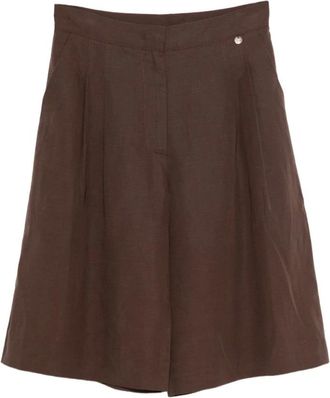 Liu Jo Femme, Shorts, Brun, Taille: 38 FR Shorts d&eacute;contract&eacute;s