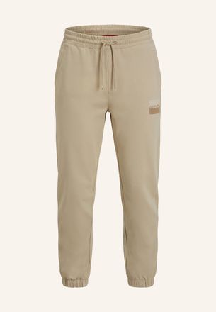 HUGO BOSS Hugo Casual Hose Dusplitan Relaxed Fit beige