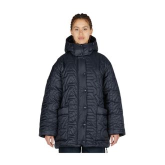 Marc Jacobs Femme, Vestes, Noir, Taille: 40 FR Manteau matelass&eacute; Monogramme