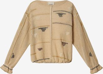 Isabel Marant Pull Elyron - Femme - &Eacute;cru - Taille 34 - Isabel Marant