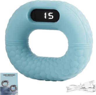 Generico Griffkraft - Fingergrifftrainer aus Silikon, Handtrainer mit integriertem Z&auml;hler, f&uuml;r Sportler, Spieler, Boxer, Klettern, Musiker, M&auml;nner, Frauen