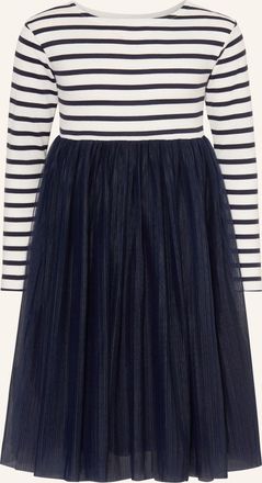 Petit Bateau Petit Bateau Kleid Im Materialmix blau