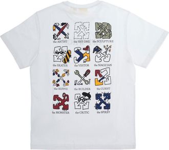 Off-white Multilogotees T-Shirt - White