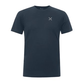 Montura Montura - T-shirt Logo Merino - Homme - Sport - Bleu - Taille: 2XL