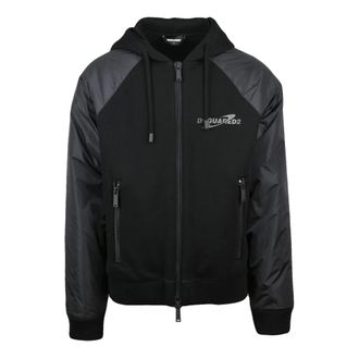 Dsquared2 Herren, Sweatshirts & Hoodies, Schwarzk, 2XLGr&ouml;&szlig;e