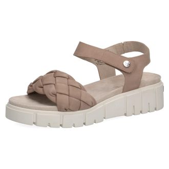 Caprice Damen 9-9-28256-28 Flache Sandale, Almond Comb, 39 EU