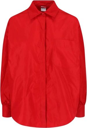 Aspesi Femme, Blouses et Chemises, Rouge, Taille: 38 FR Diana Shirt