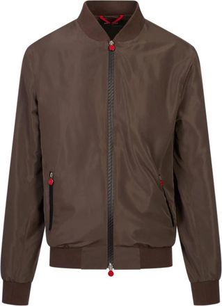 Kiton Herren, Jacken, Braun, 2XLGr&ouml;&szlig;e