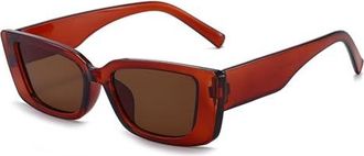 Generic Lunettes De Soleil D&eacute;coratives For Femmes, Petites Montures, Id&eacute;ales For Les Vacances Ou F&ecirc;tes(Brown)