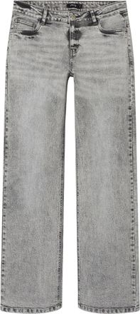 LMTD Limited Damen Nlftianna DNM Lw Wide Pant Noos, Light Grey Denim, 164 EU
