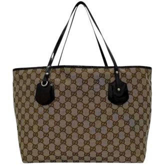 Gucci Sac cabas vintage Pre-owned - Femme - Pre-owned - Beige - Taille: ONE Size