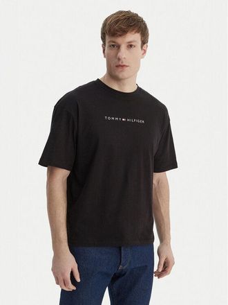 Tommy Hilfiger T-Shirt UM0UM03643 Schwarz Regular Fit