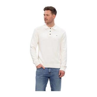 Tommy Jeans TJM Slim Essential Polo Swtr Ext - - Tops - Herren - Wei&szlig; - L
