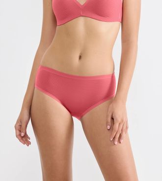sloggi Hipster SLOGGI ZERO Feel Air Hipster, Damen, Gr. XL, flamingo, Single Jersey, Obermaterial: 89% Polyamid, 11% Elasthan, Unterhosen, atmungskativ und u
