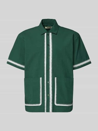 Woodbird Regular Fit Freizeithemd mit aufgesetzten Taschen