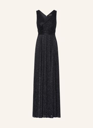 Vera Mont Abendkleid Mit Glitzergarn blau