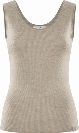 You Look Perfect Sticktop TOP BLOSSOM - Geripptes Merino Top mit Rundhals