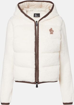 Moncler Daunenjacke aus Fleece