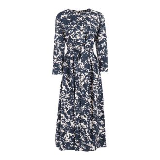 Max Mara Femme, Robes, Bleu, Taille: 34 FR Abito Pesche