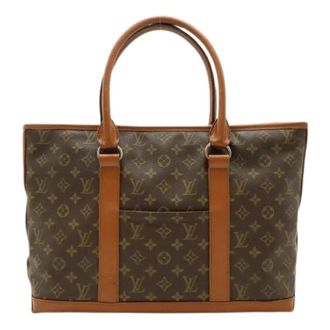 Louis Vuitton Pre-owned Sac Cabas Weekend PM Monogram M42425 - Femme - Pre-owned - Brun - Taille: ONE Size