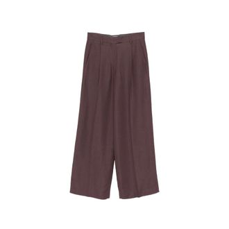Brunello Cucinelli Pleated Wide-leg Trousers
