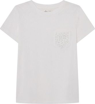 Springfield Damen T-Shirt, Maroon_Print, XS