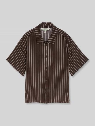 Tom Tailor Denim Boxy Fit Freizeithemd aus reiner Viskose
