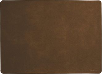 ASA Selection Tischset Dark Sepia Soft Leather Placemats L 46 cm B 33 cm H 0,2 cm
